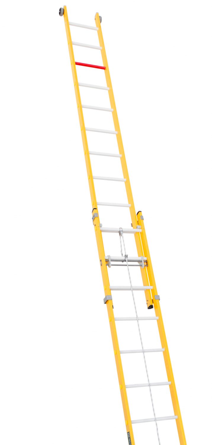 Comprar Escalera de Fibra Extensible a Cuerda online - Escaleras Arizona